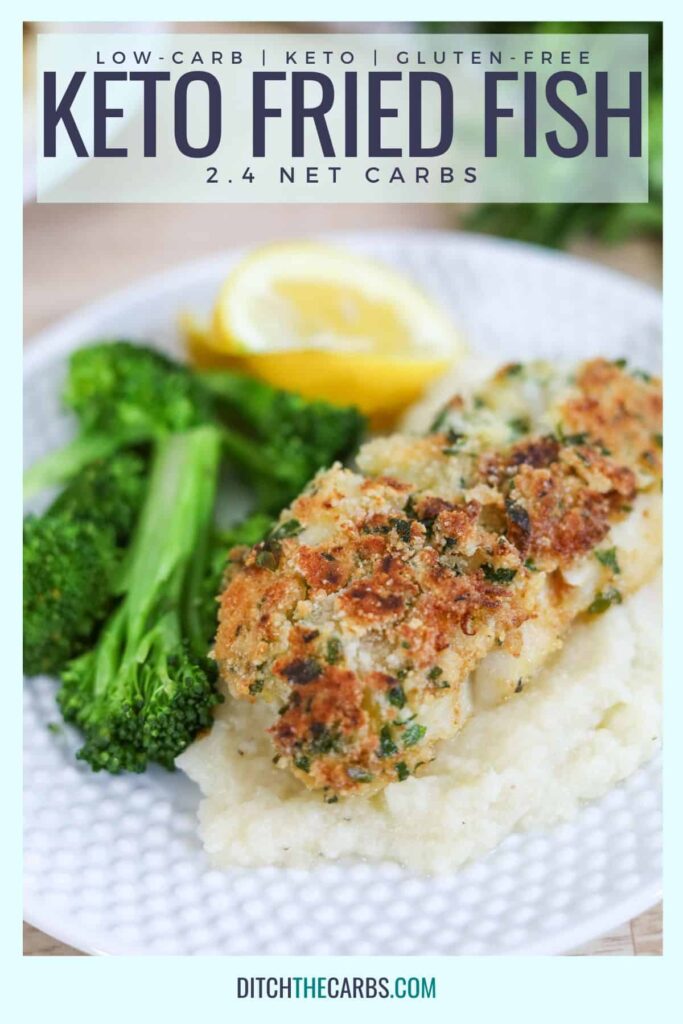 Easy Crunchy Keto Fried Fish (Flourless Keto Breading) - Thinlicious