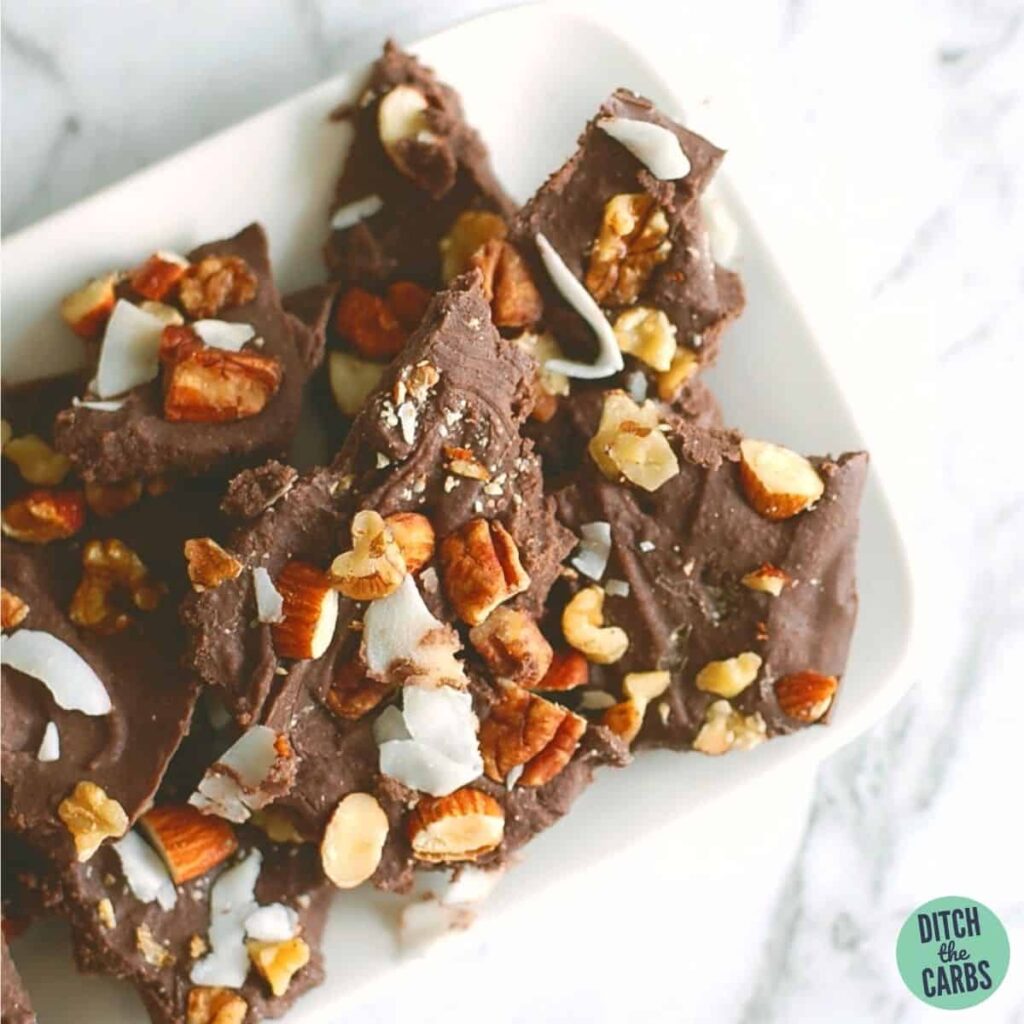 Easy Sugar-Free Chocolate Ganache (Fast Method) - Thinlicious