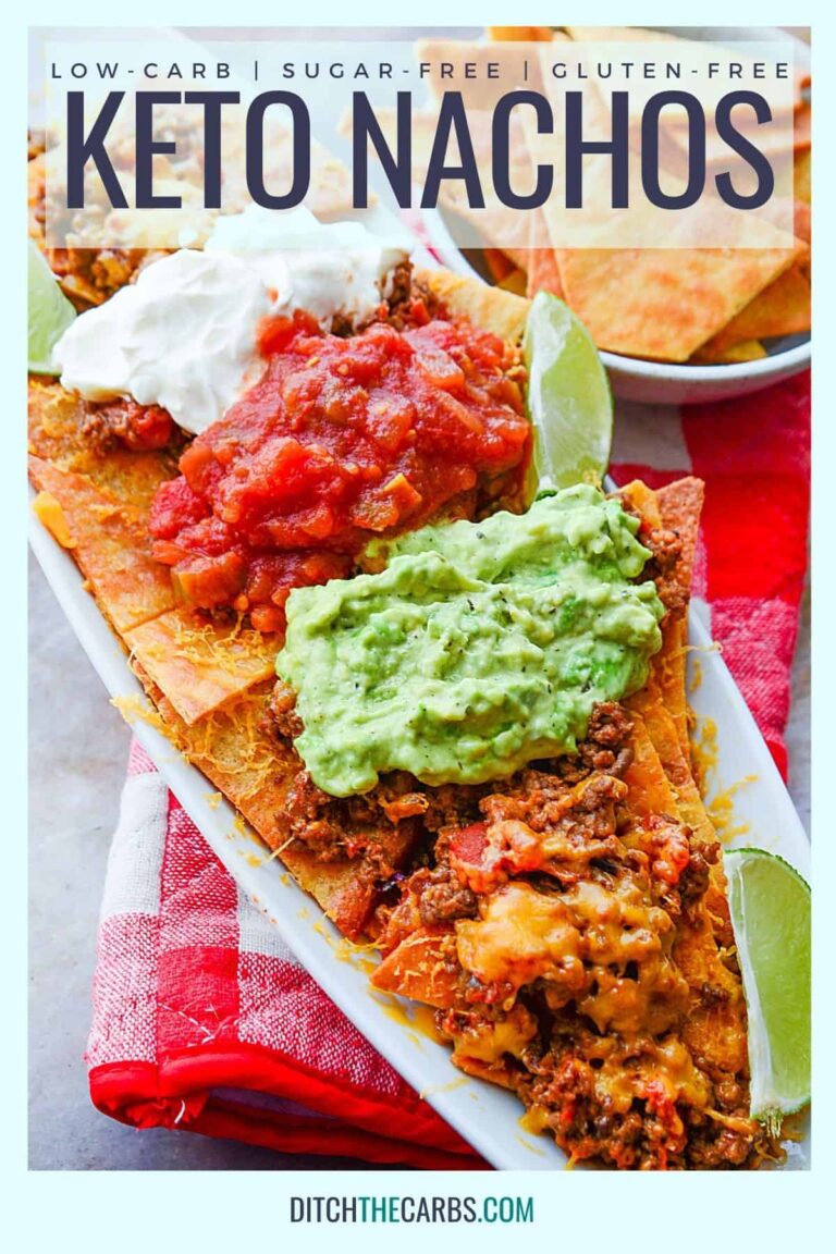 The Best Keto Nachos (Mozzarella Dough) - Thinlicious