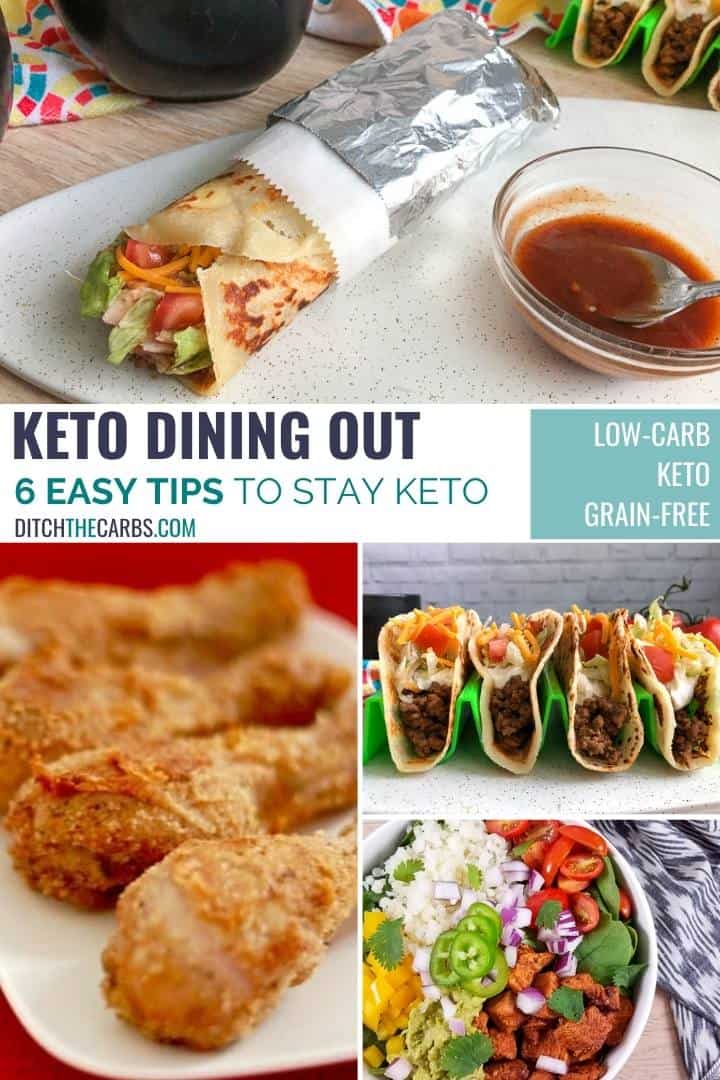 🍽 6 Easy Ways To Eat Low Carb and Keto at Restaurants (in 2024) 🍽