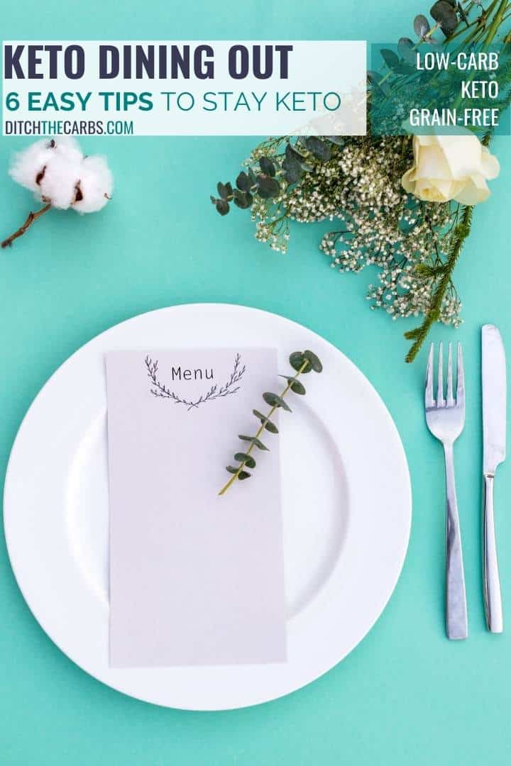 🍽 6 Easy Ways To Eat Low Carb and Keto at Restaurants (in 2024) 🍽