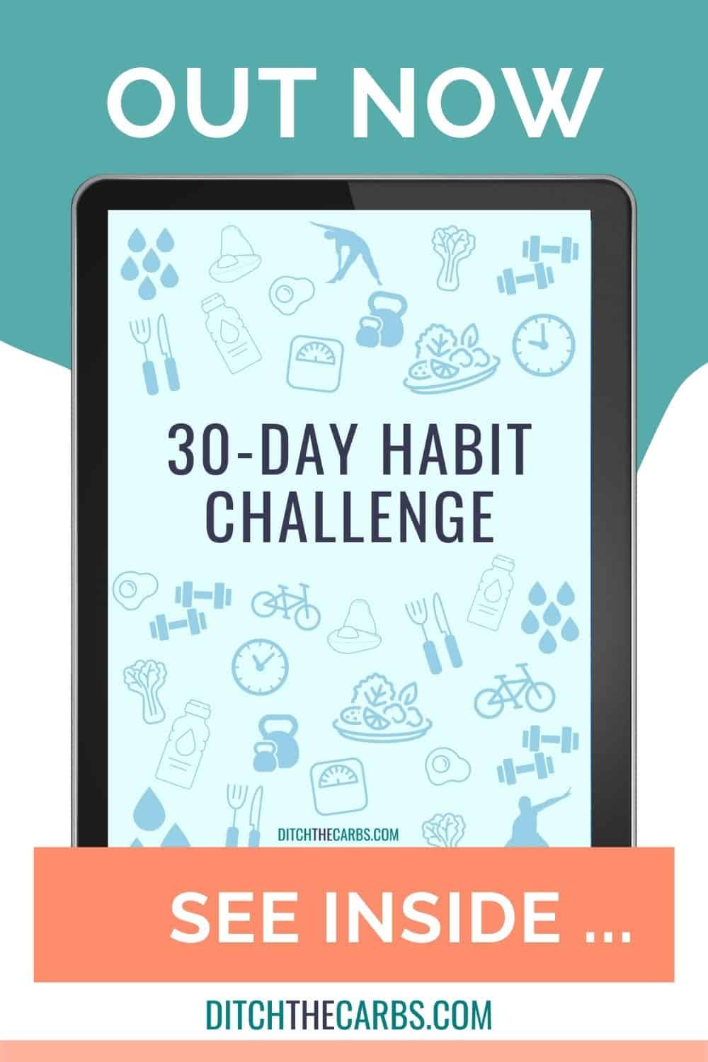 30-Day Habit Challenge - the best printable habit tracker