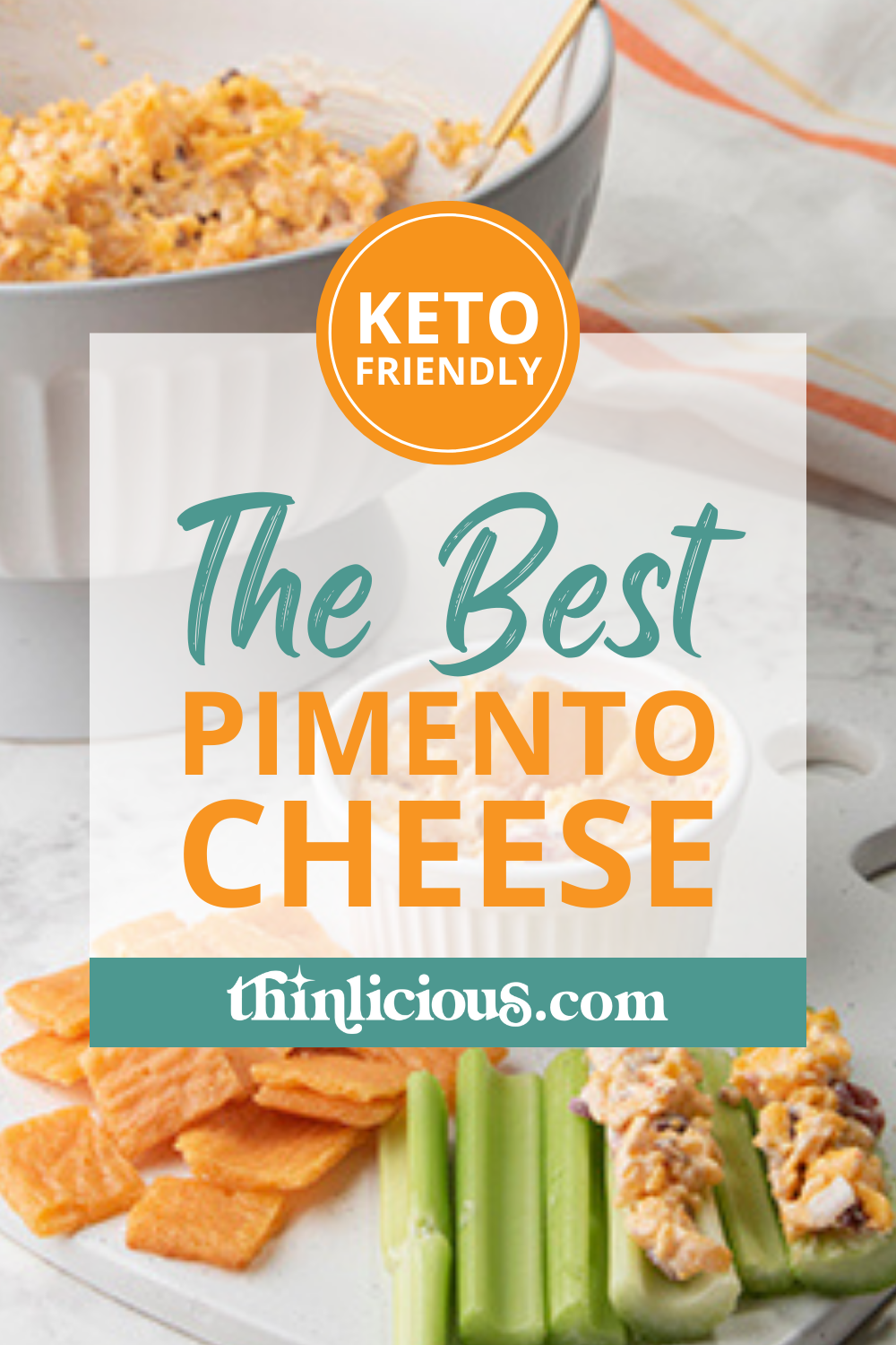 The Best Pimento Cheese (Easy and Low Carb) - Thinlicious