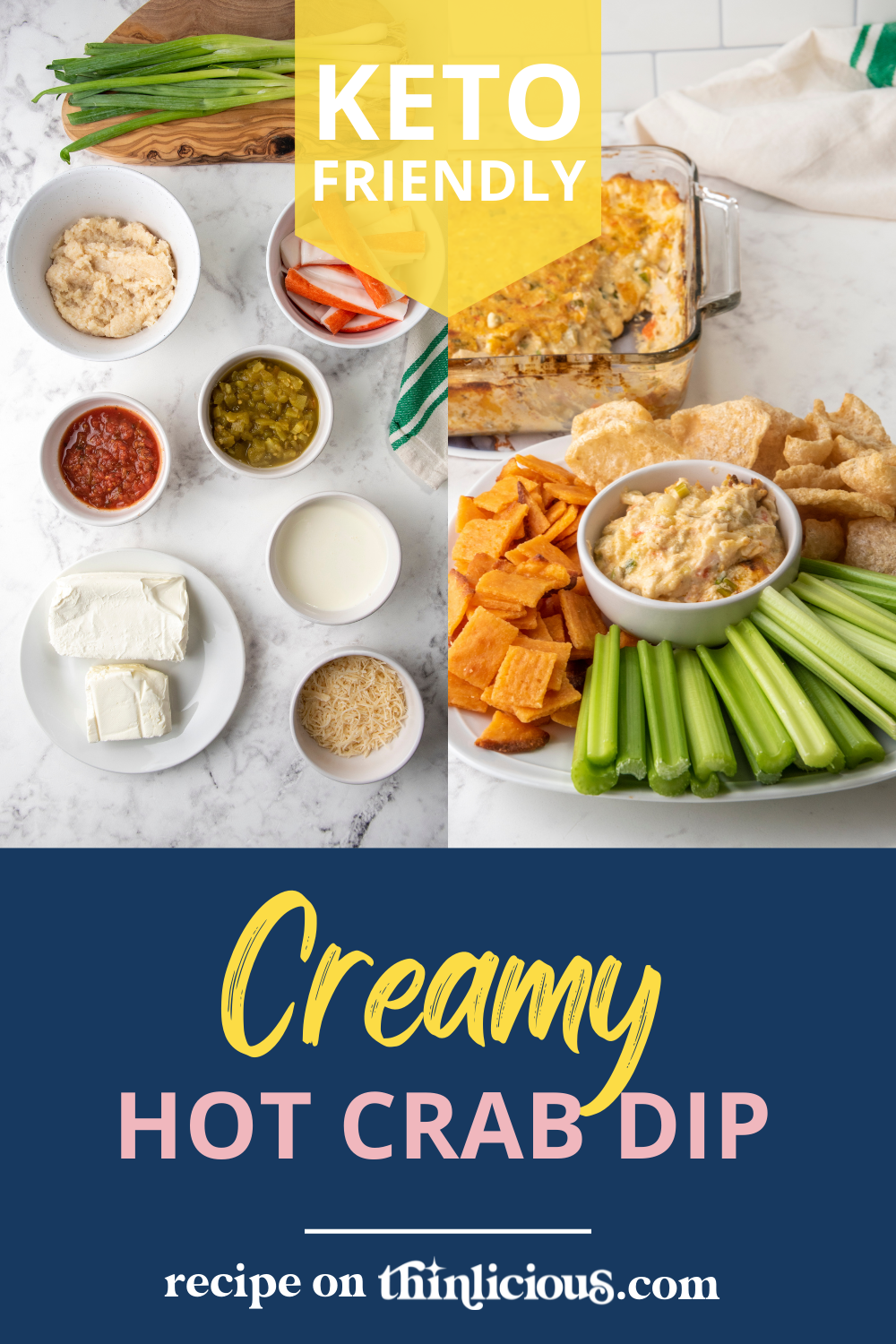 Mind Blowingly Delicious Creamy Hot Crab Dip Thinlicious
