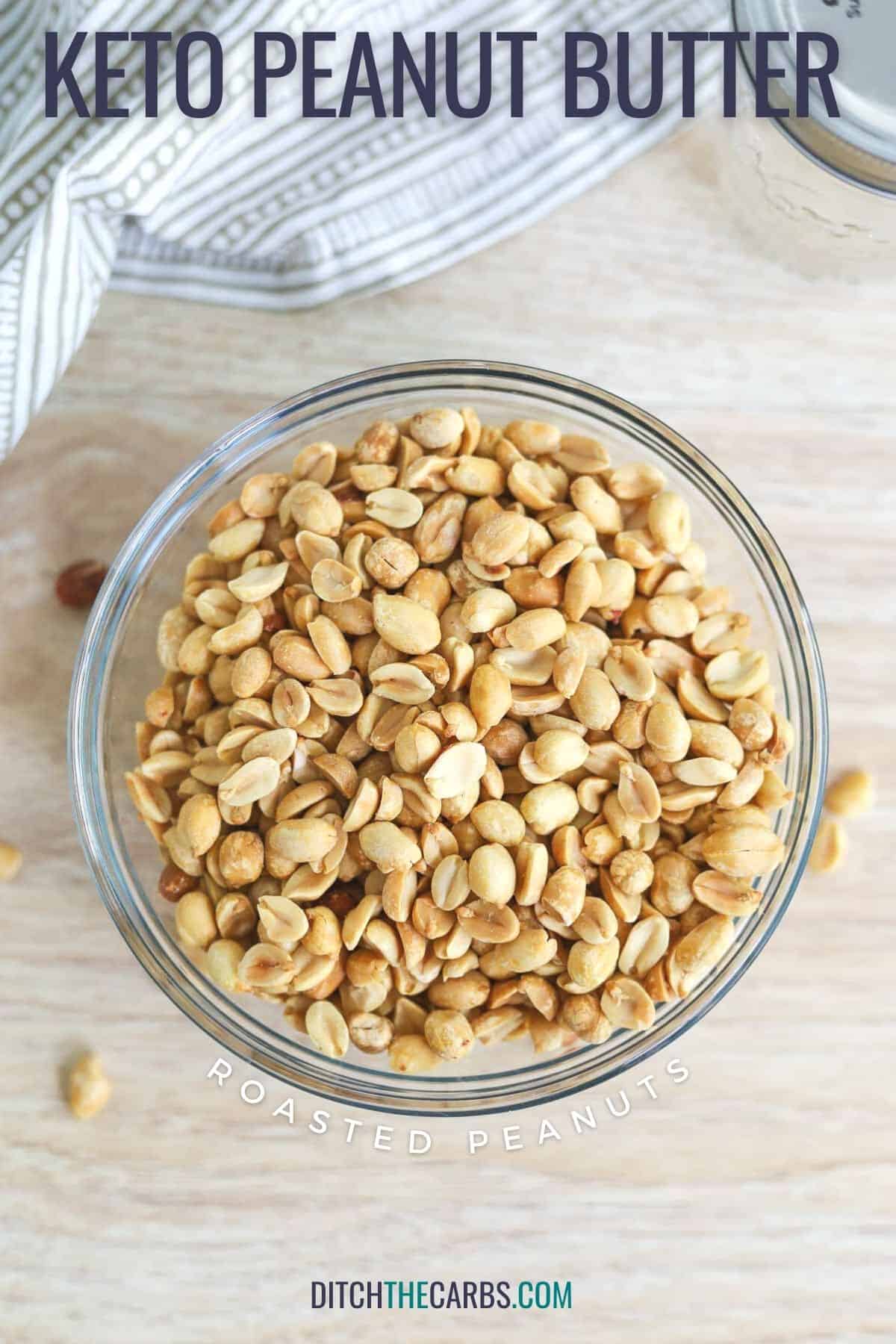 The Easiest Keto Peanut Butter (1-ingredient) - Thinlicious