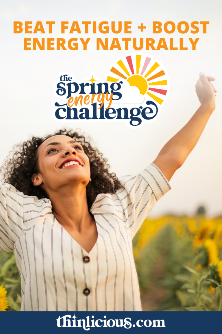 Beat Fatigue + Boost Energy Naturally (Spring Energy Challenge)