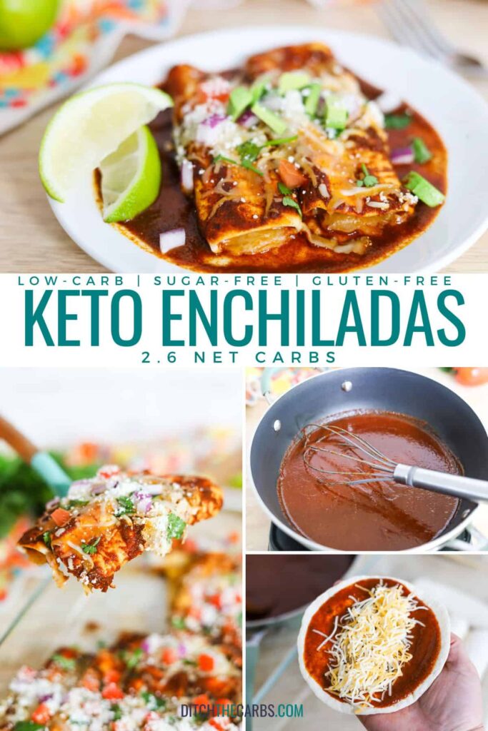 Low-Carb Enchiladas - Thinlicious