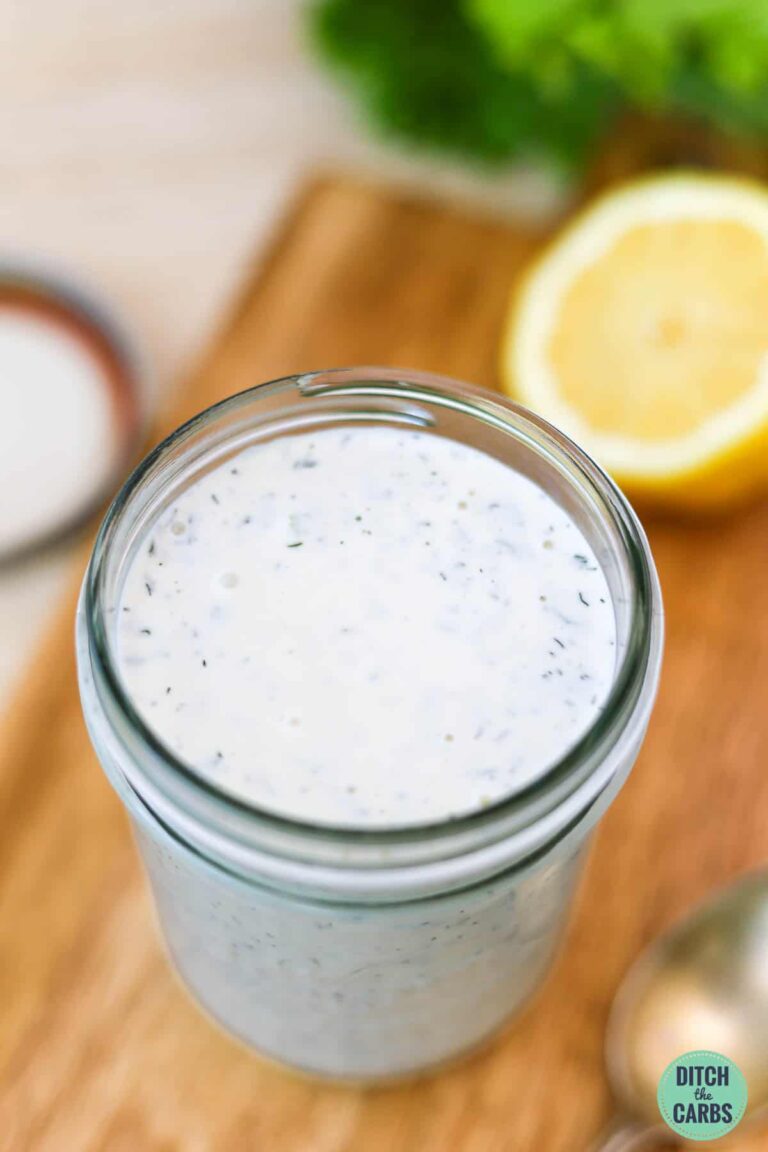 Low-Carb Ranch Dressing - Thinlicious