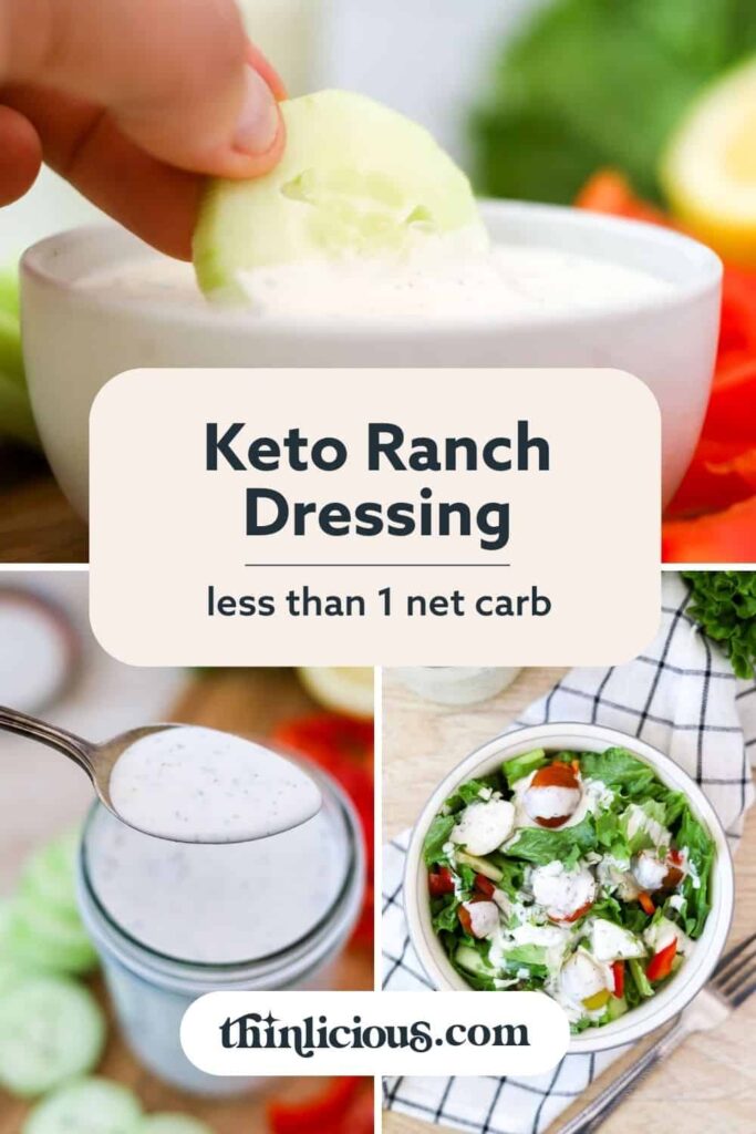 Low-Carb Ranch Dressing - Thinlicious