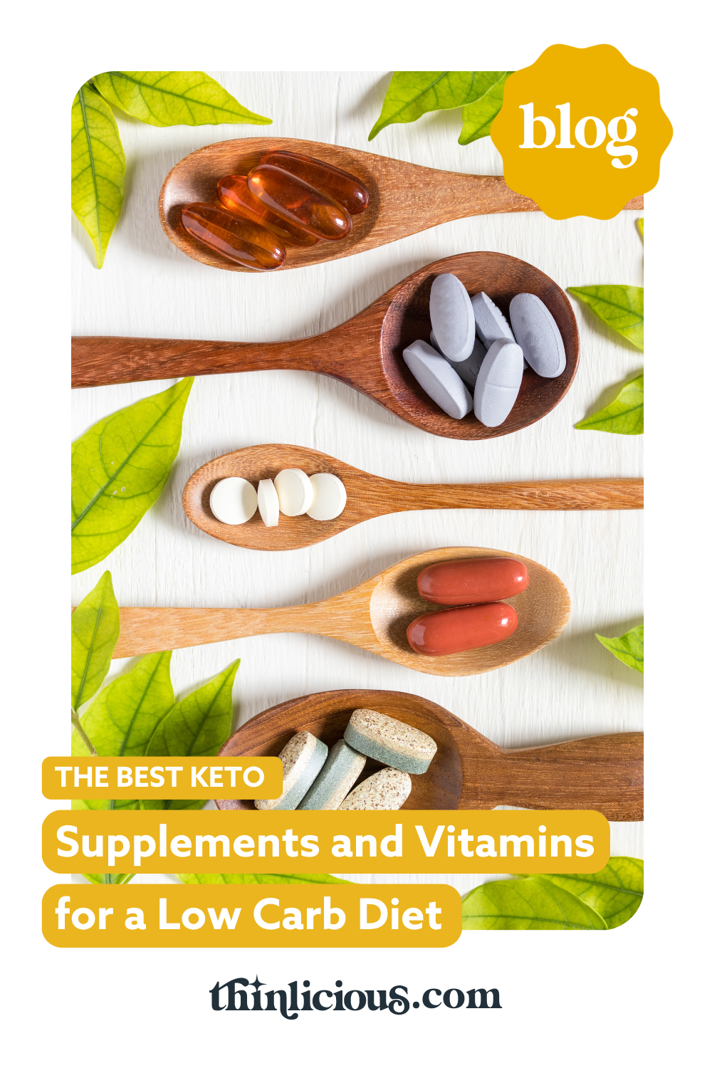 The Best Keto Supplements and Vitamins for a Low Carb Diet - Thinlicious