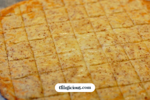 Easy Crunchy Keto Crackers Recipe (4-Ingredients) - Thinlicious