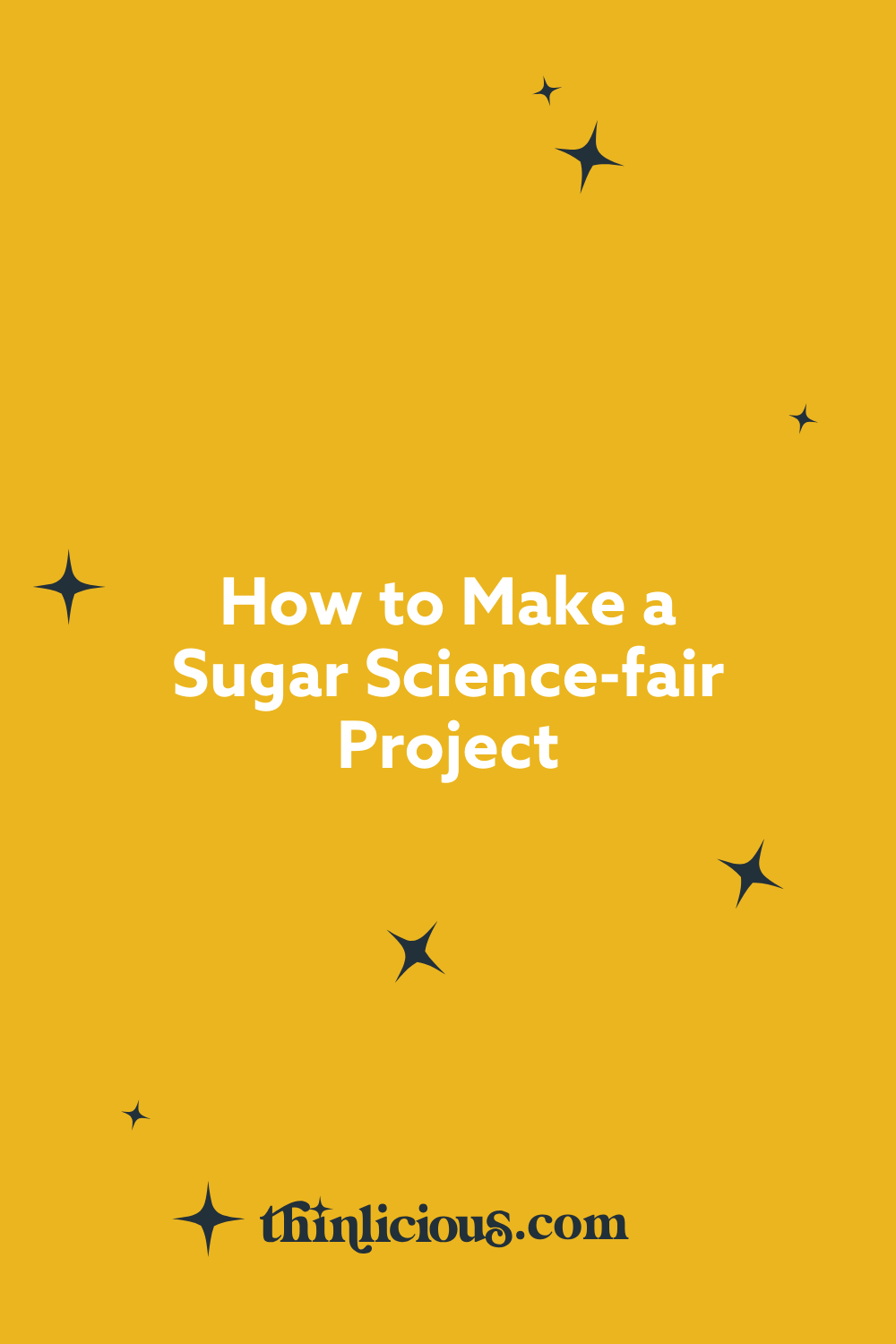 Sugar 🔬 Science Fair Project - help your kids do THIS!