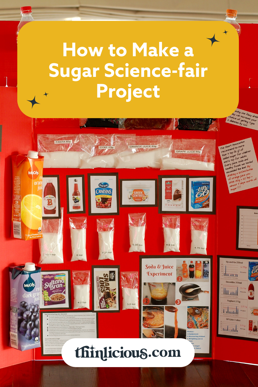 Sugar 🔬 Science Fair Project - help your kids do THIS!