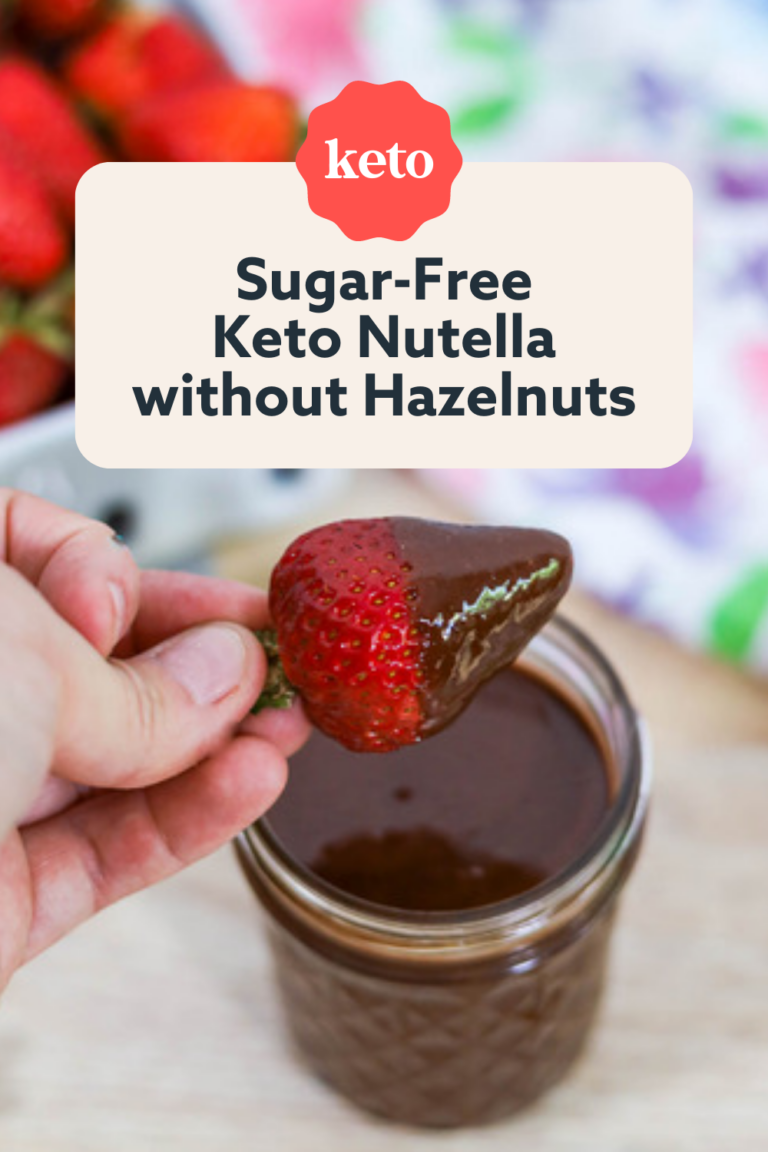 Sugar-Free Nutella (Low-Carb Nutella) - Without Hazelnuts - Thinlicious