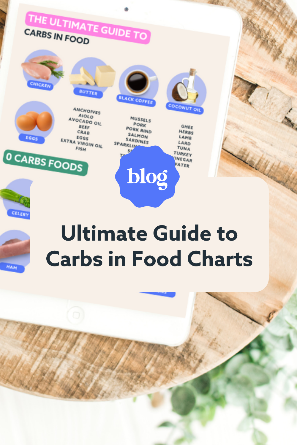 Ultimate Guide To Carbs In Food Charts - Thinlicious