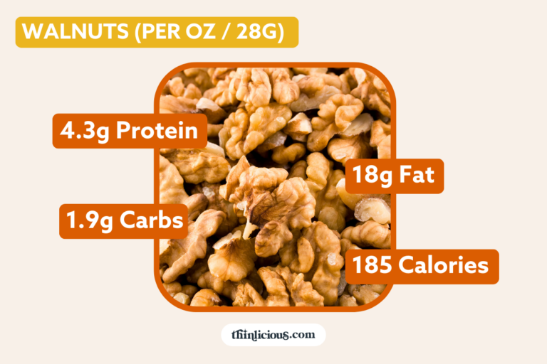 The Best High Protein Nuts and Seeds (Protein Charts) - Thinlicious
