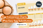 Egg Conversion Charts (Plus Easy Egg Substitutes) - Thinlicious