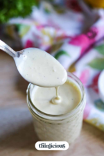Easy Keto Salad Dressing (Creamy, Zero Carbs) - Thinlicious