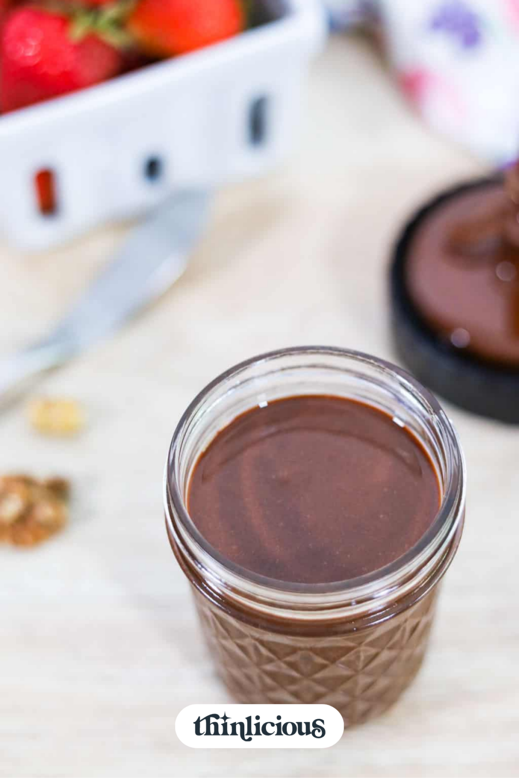Sugar-Free Nutella (Low-Carb Nutella) - Without Hazelnuts - Thinlicious