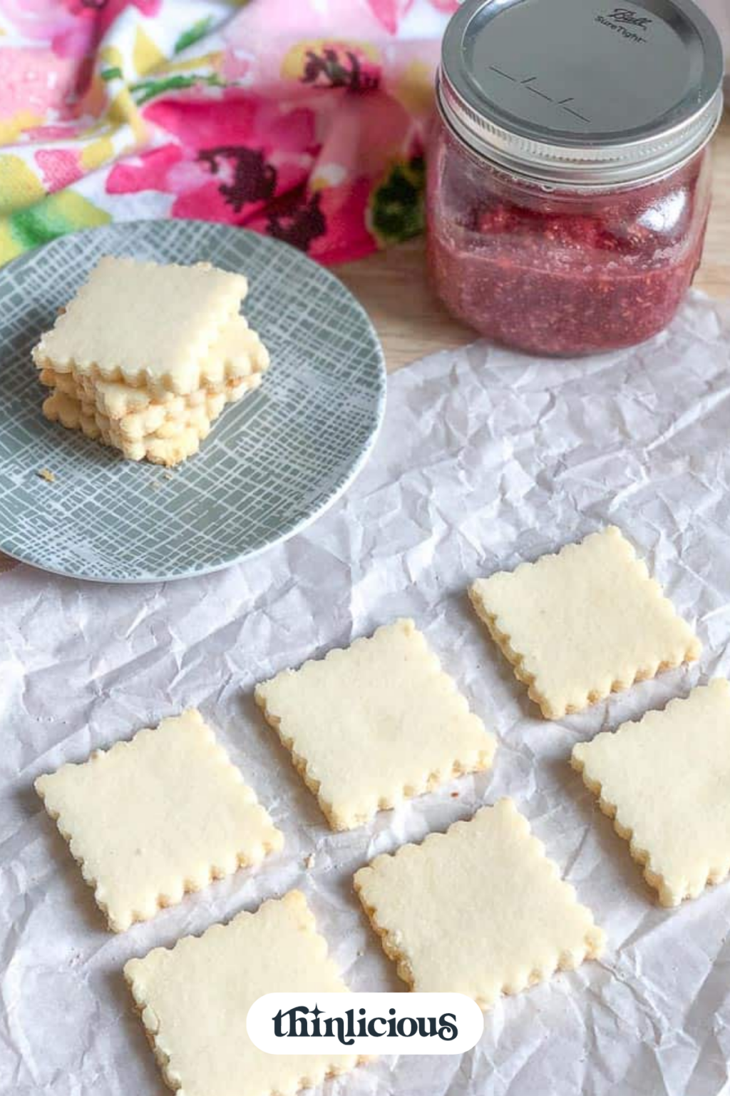 👩‍🍳 The Best Buttery Keto Shortbread Cookies (Coconut Flour) - Thinlicious