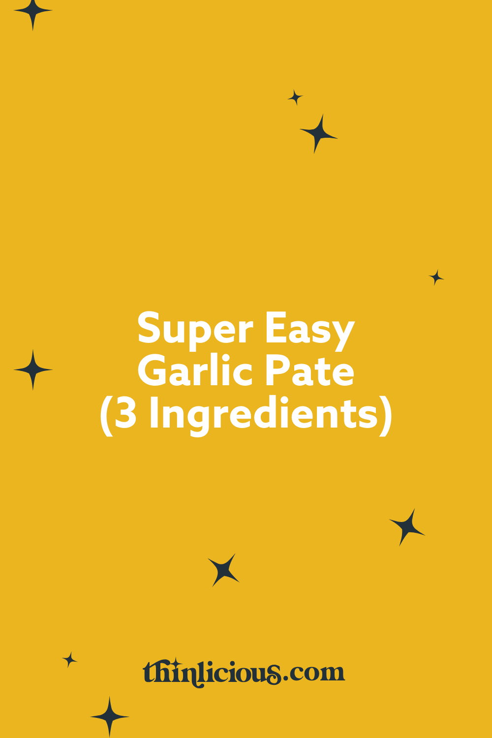 Super Easy Keto Garlic Pate (3 Ingredients) - Thinlicious