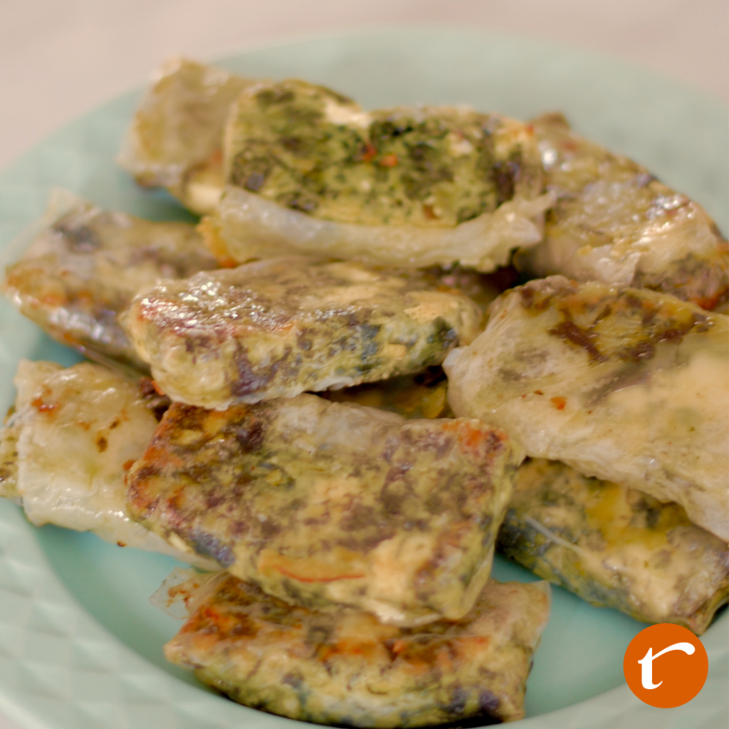Low Carb Spinach And Feta Parcels - Thinlicious