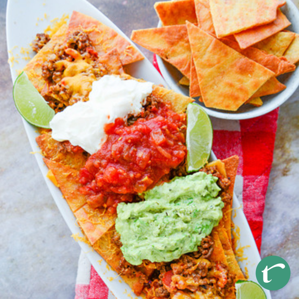 The Best Keto Nachos (Mozzarella Dough) - Thinlicious