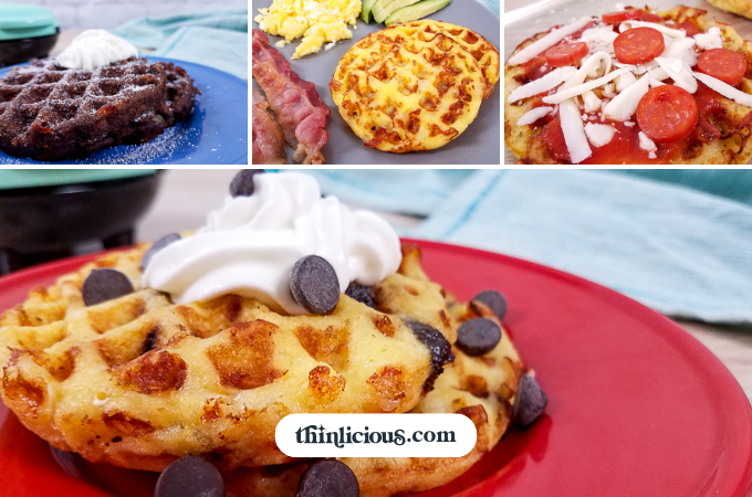 How To Make Chaffles 4 Ways (Free Cookbook) - Thinlicious
