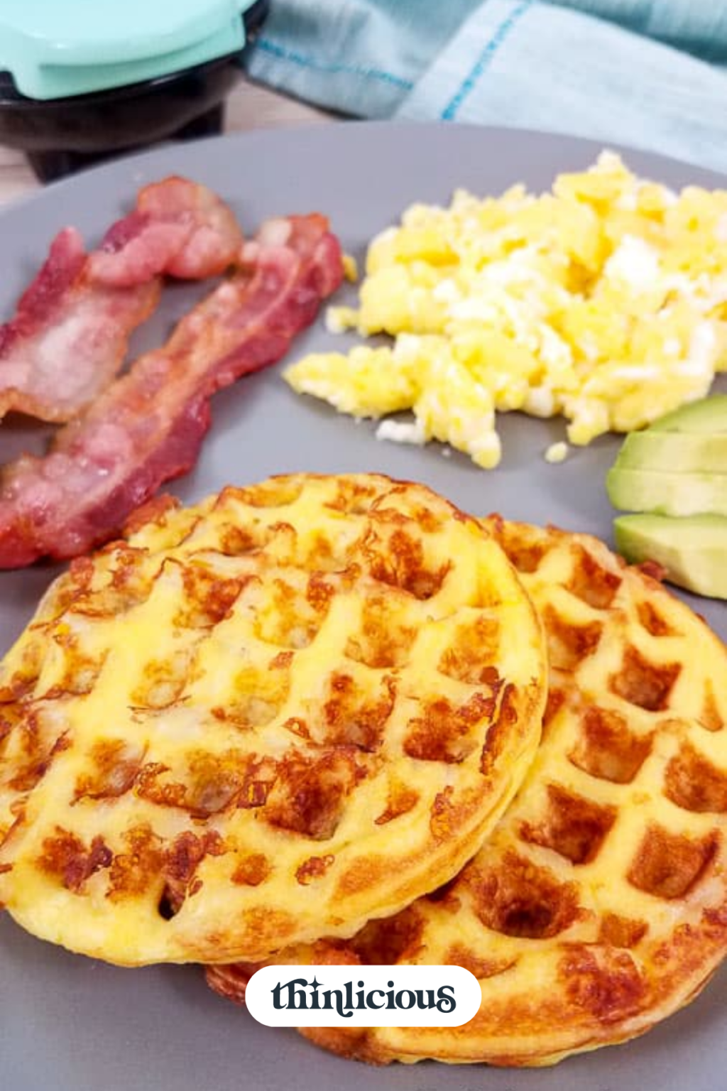 How To Make Chaffles 4 Ways (Free Cookbook) - Thinlicious