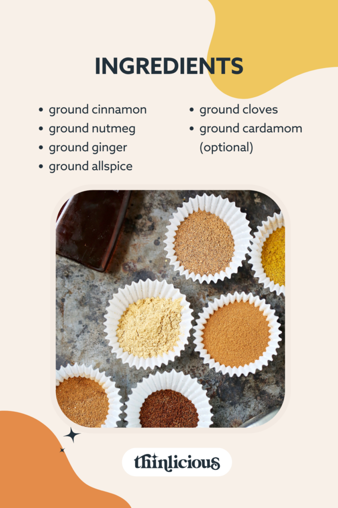 Easy Homemade Pumpkin Pie Spice Recipe (The Perfect Ratios) - Thinlicious