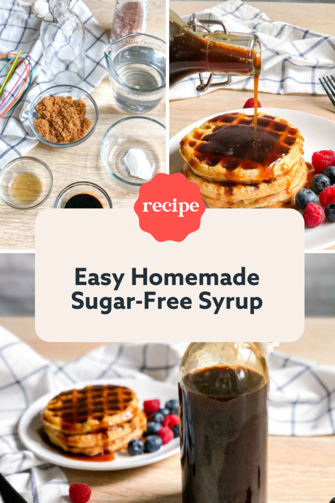 Easy Homemade Sugar-Free Keto Syrup (Low-Carb) - Thinlicious