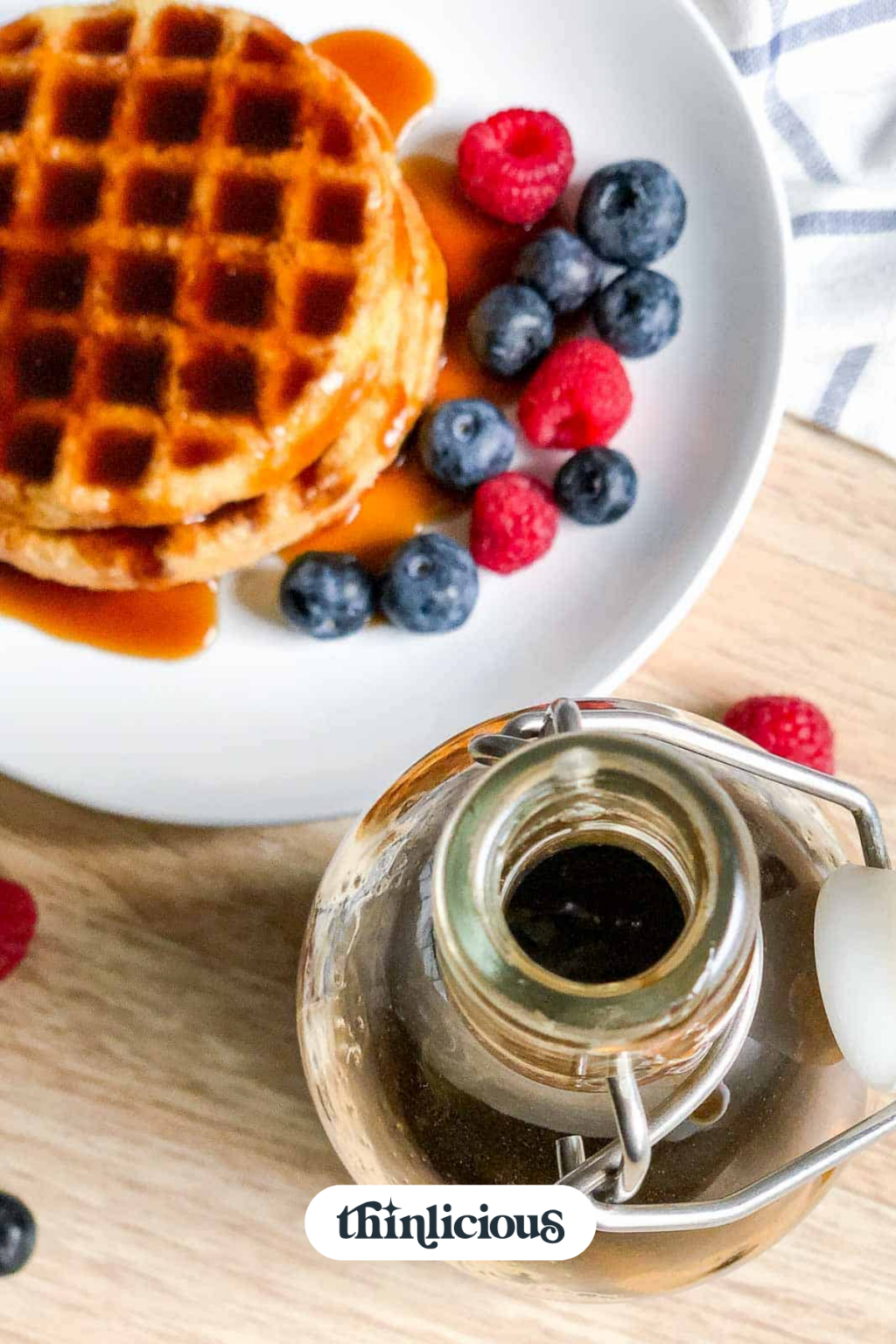 Easy Homemade Sugar-Free Keto Syrup (Low-Carb) - Thinlicious